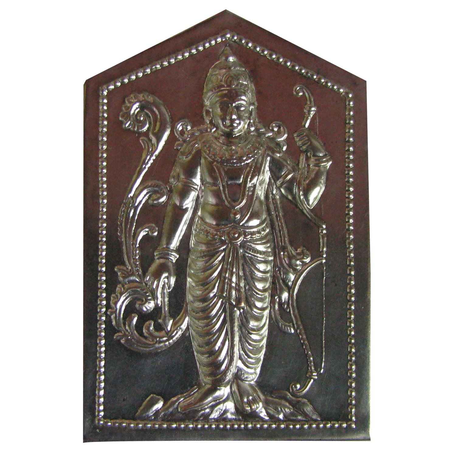 Sri Rama Raksha Handcrafted Metal – S746552 - Srihari Puja Store